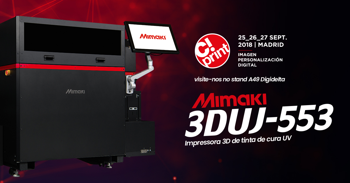 Mimaki Impressora 3D Full Color 3DUJ-553